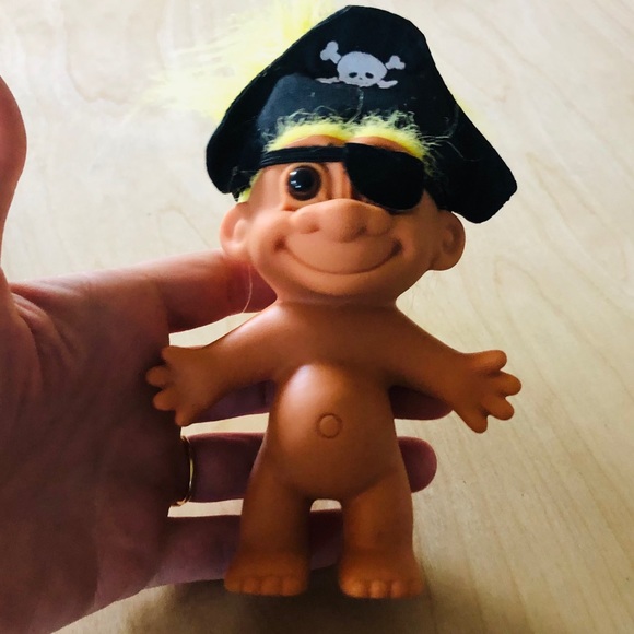 Russ | Toys | Vintage 99s Pirate Troll Doll | Poshmark